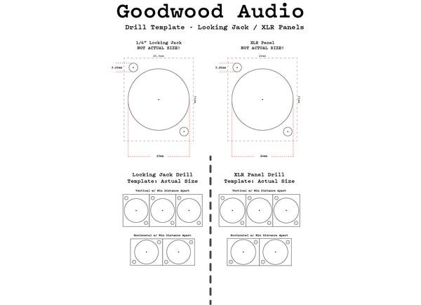 XLR Female Panel Mount - Goodwood Audio